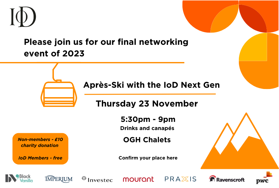IoD Next Gen Q4 networking event | IoD Guernsey
